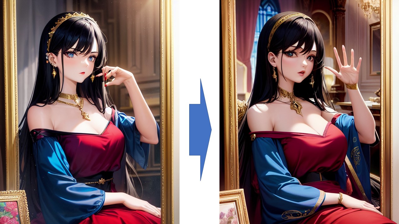 Depth library拡張機能でStable DiffusionのWebUIで思い通りの手を生成 | 鷹の目週末プログラマー